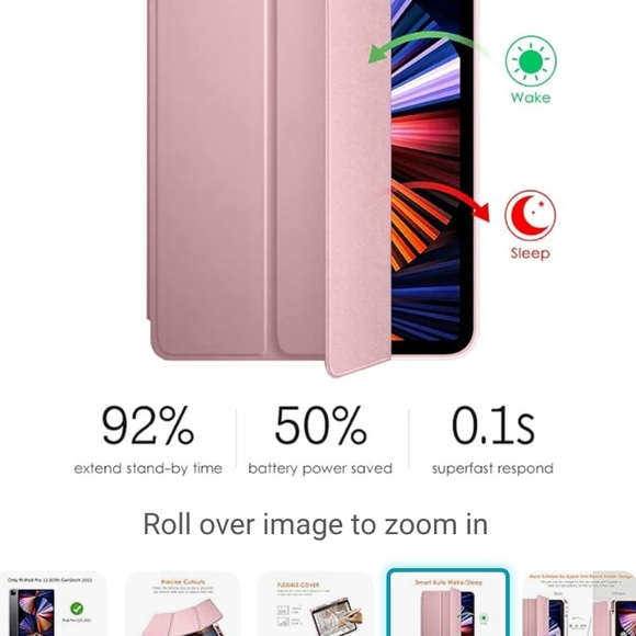DTTO IPAD | Accessories | Rose Gold Case For Ipad Pad Pro 22 Full Body ...